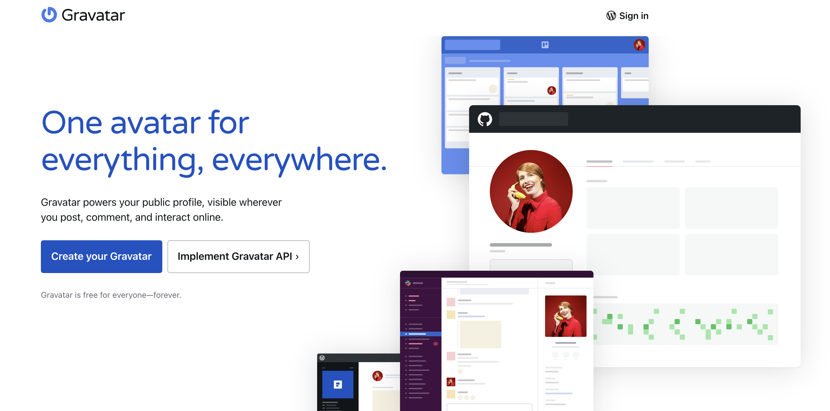 Change your profile icon / avatar / gravatar